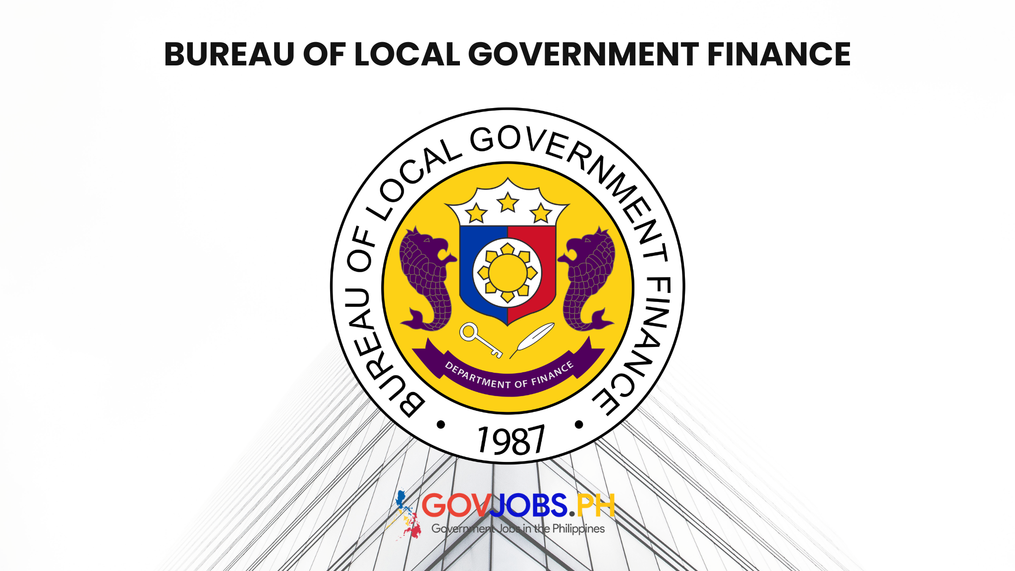 Bureau of Local Government Finance - GOVJOBS.PH