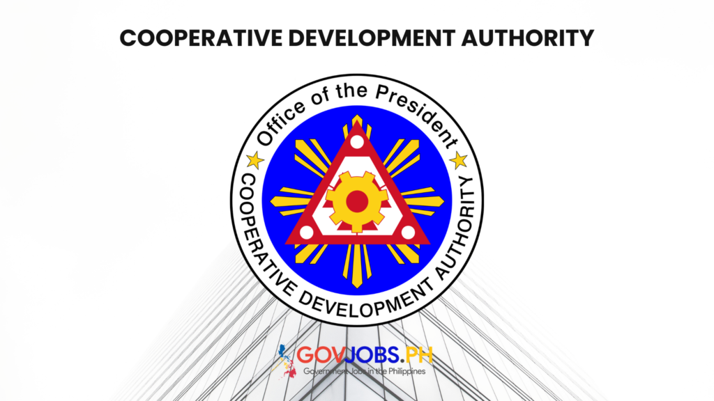 Cooperative Development Authority Logo CDA 6 Kicks Off National